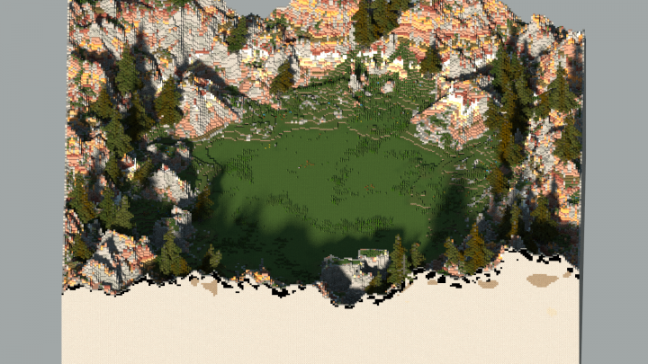 Spawn/lobby/warzone/hub - download Minecraft Map