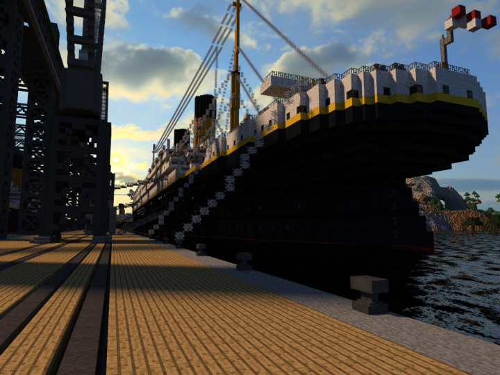 WhiteStarCraft Shipyard 2 Minecraft Map