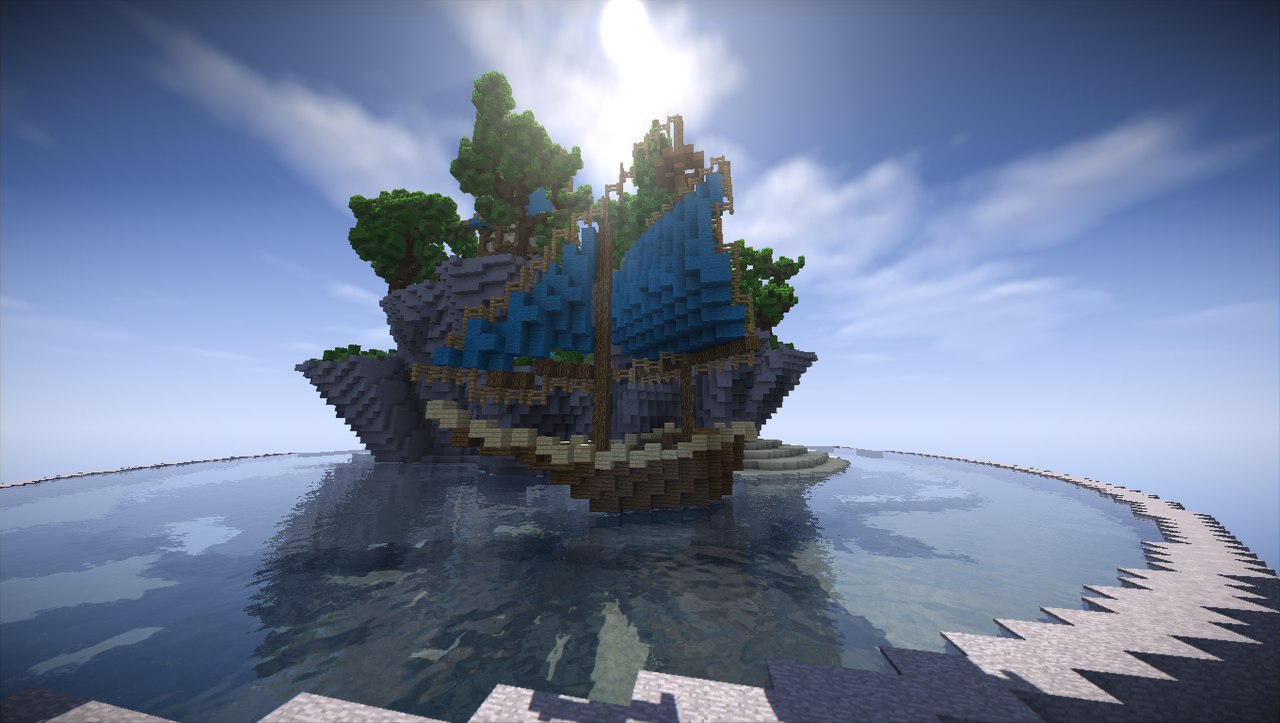 Game lobby Minecraft Map