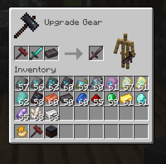 [FIXED DOWNLOAD] Netherite Upgrade to Fragile Hammer! (Java 1.21.1 ...