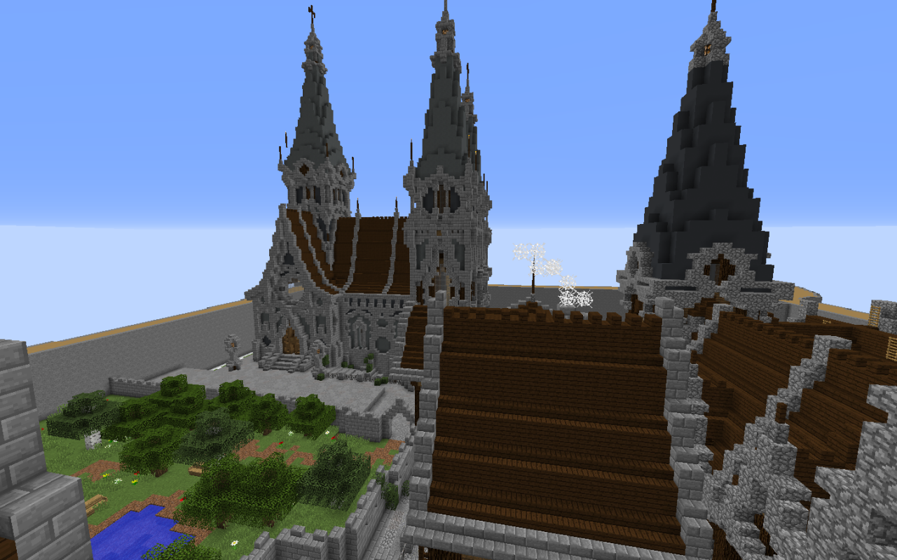 Minecraftt Gothic Church Minecraft Map