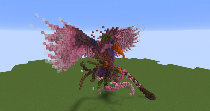Floral Bird from the Imagination Minecraft Map