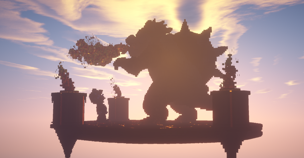 Bowser Battle Minecraft Map