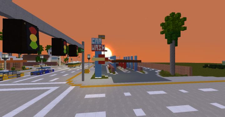 Imperial Car Wash Minecraft Map