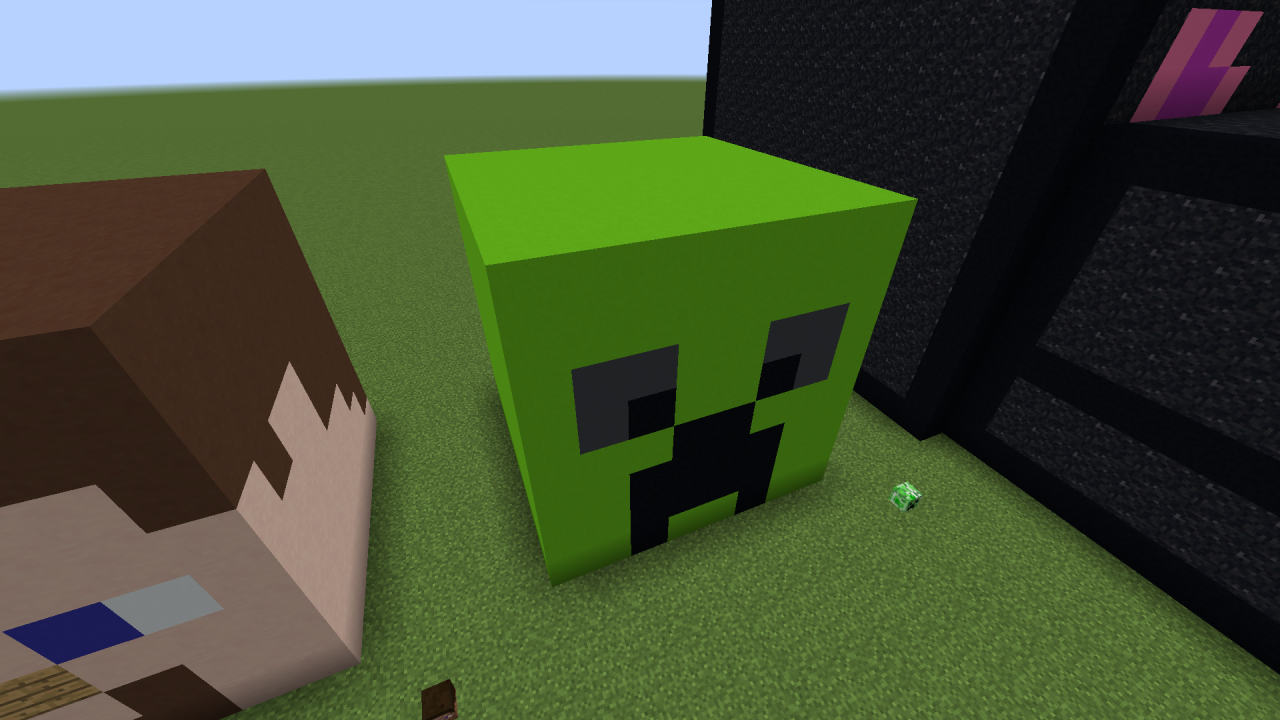 Making Giant Mob Heads Minecraft Map