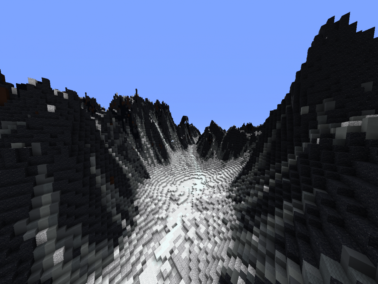 Snow Mounts Minecraft Map