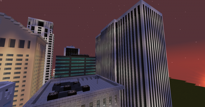 General Motors Buildings Minecraft Map