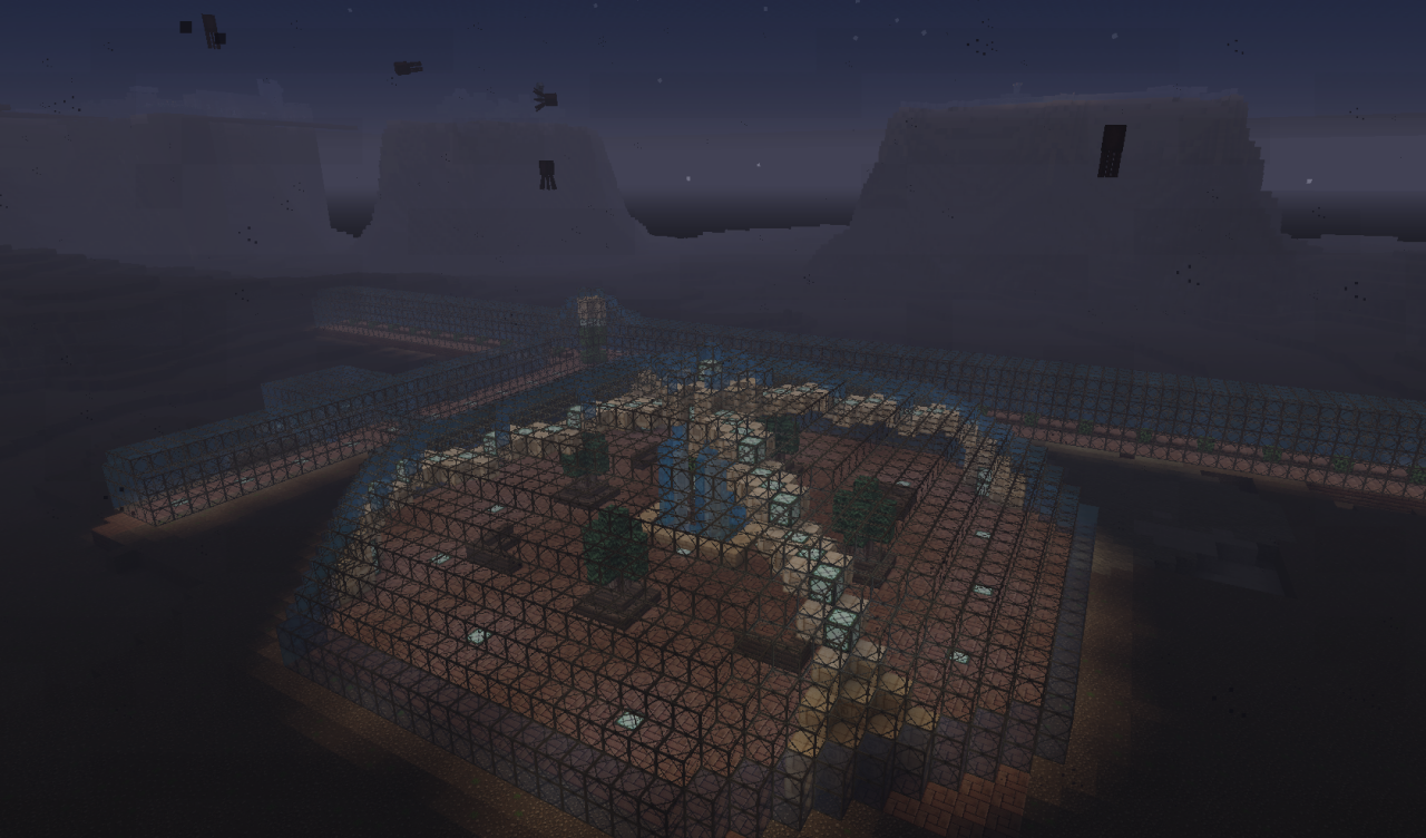 underwater city/base Minecraft Map