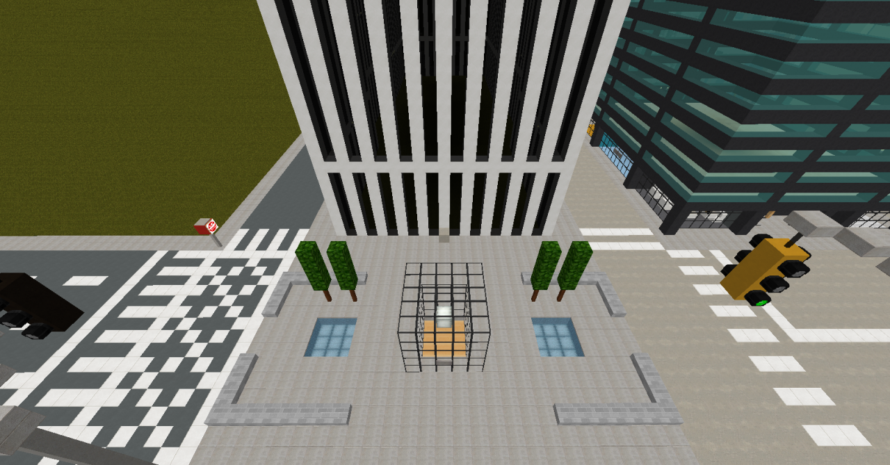 General Motors Buildings Minecraft Map