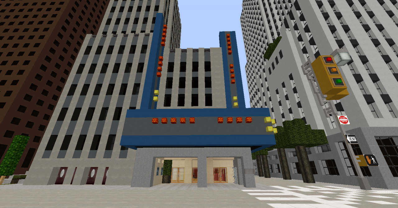 Radio City Music Hall Minecraft Map