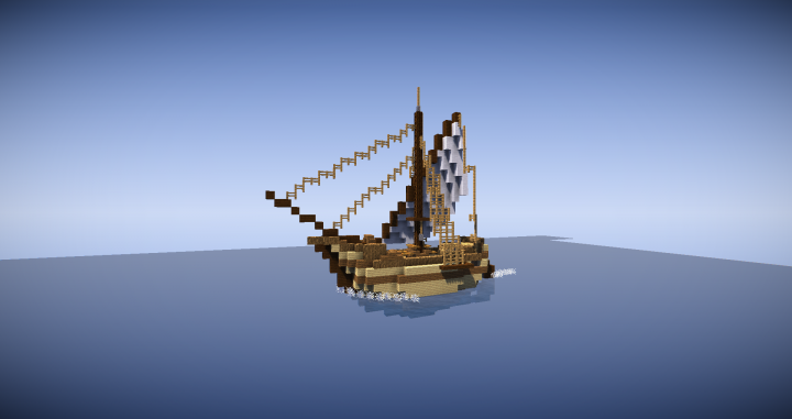Medieval Sailing Ship (ROL) Minecraft Map