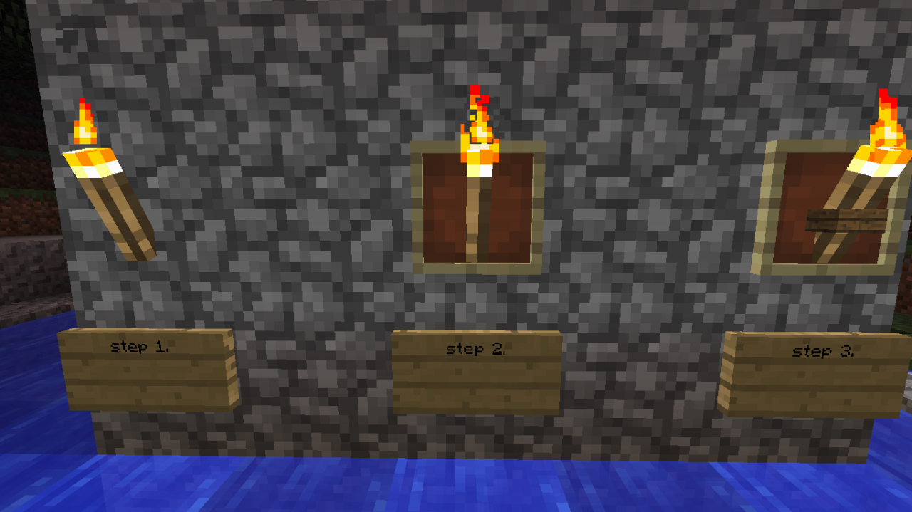 How to make a good torch Minecraft Map