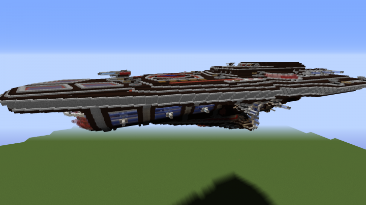 Welfort-Futuristic Carrier Minecraft Map