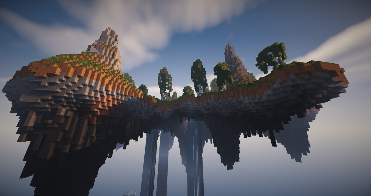 sky world Minecraft Map