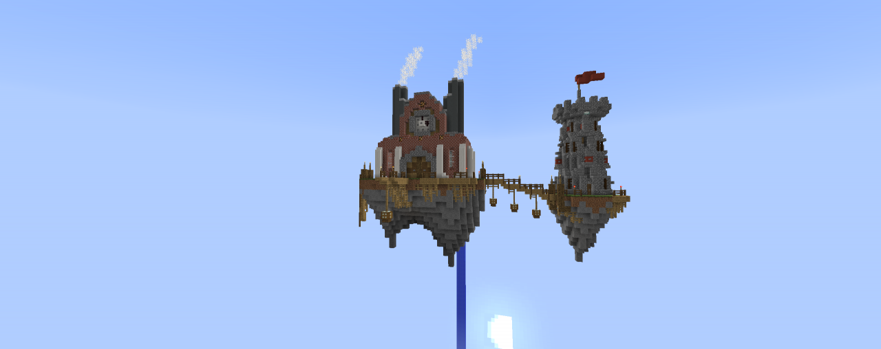 The Floating Factory Minecraft Map