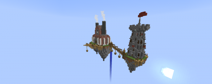 The Floating Factory Minecraft Map