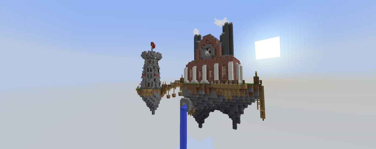 The Floating Factory Minecraft Map