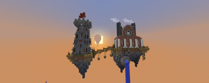 The Floating Factory Minecraft Map