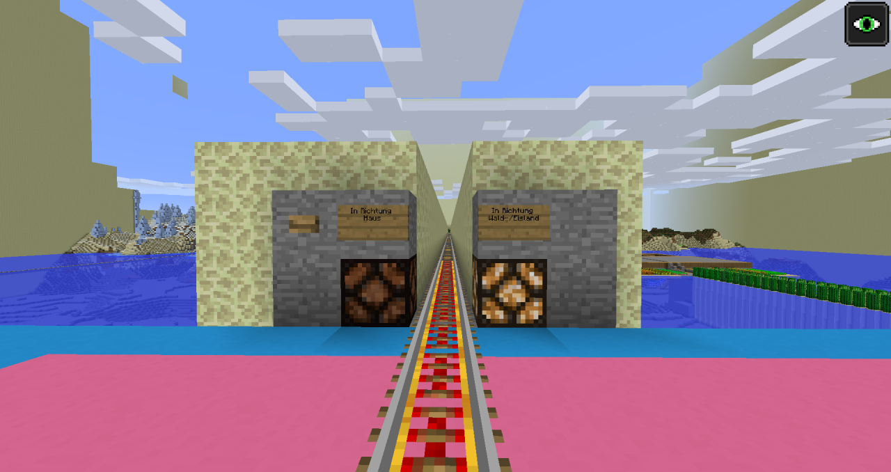 4 Season Railway PvP (Redstone/Railway PvP Map for Flans Mod, Server ...