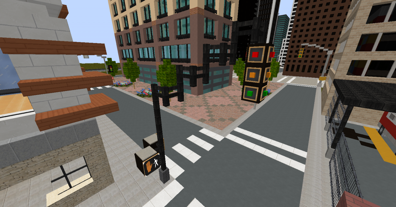 New York Traffic Lights (12 Ideas) Minecraft Map