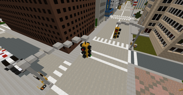 New York Traffic Lights (12 Ideas) Minecraft Map