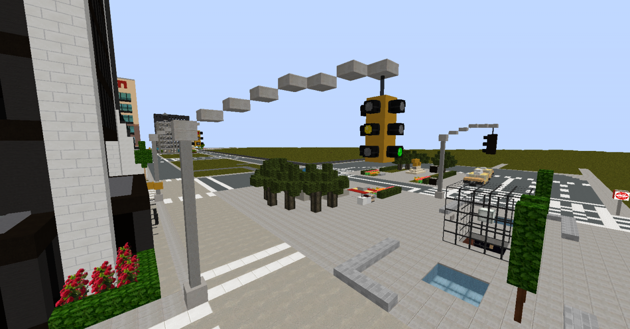 New York Traffic Lights (12 Ideas) Minecraft Map