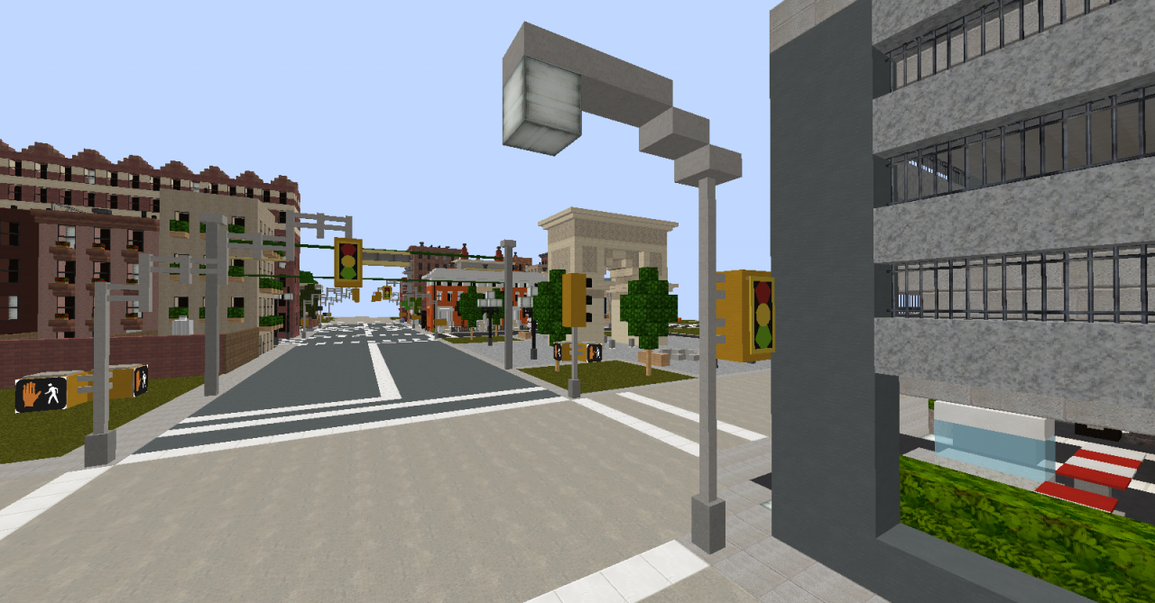 New York Traffic Lights (12 Ideas) Minecraft Map
