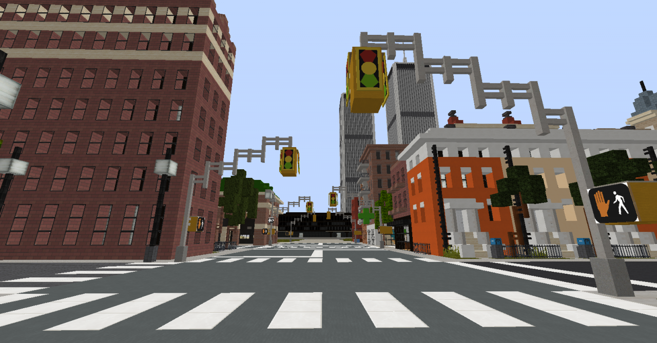 New York Traffic Lights (12 Ideas) Minecraft Map