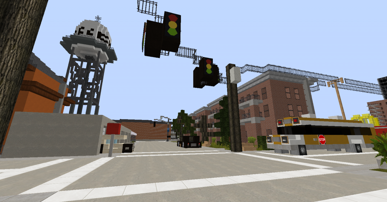 Vintage Traffic Lights (5 Ideas) Minecraft Map