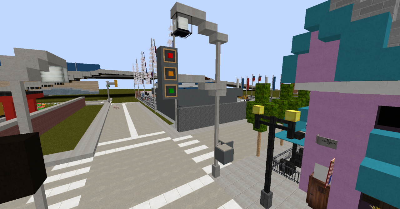 West Cost Traffic Lights (8 Ideas) Minecraft Map