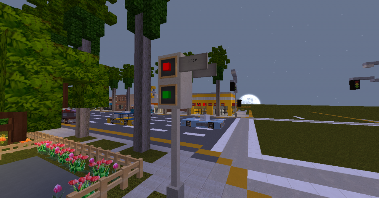 Vintage Traffic Lights (5 Ideas) Minecraft Map