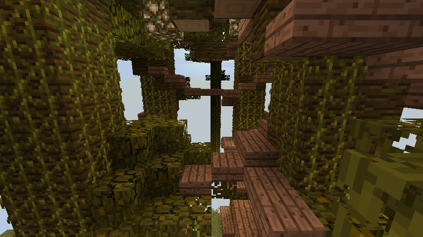 Bacca Village Lucky Block Sky Wars Minecraft Map