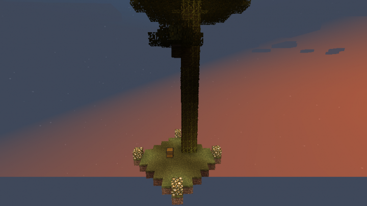 Bacca Village Lucky Block Sky Wars Minecraft Map