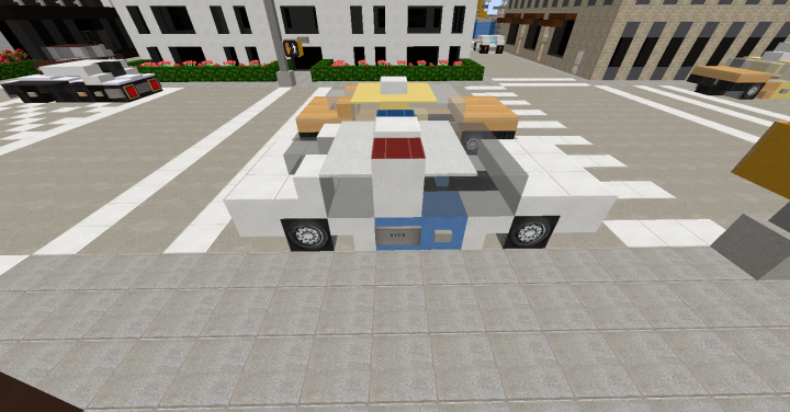 NYPD Police Car (Ford Crown Victoria) Minecraft Map