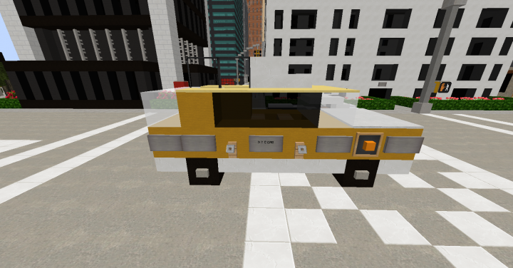 NYC Taxi Cab SUV Minecraft Map