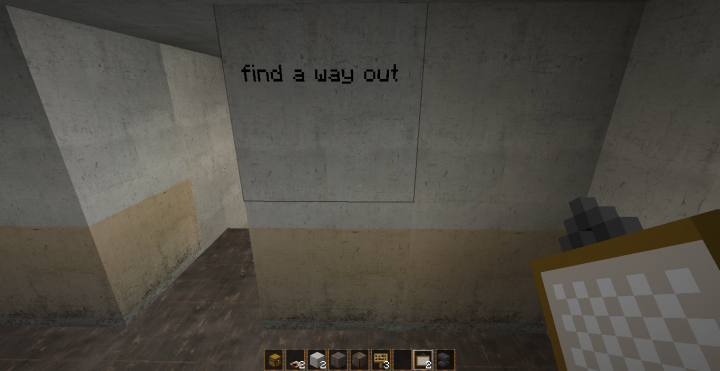 Find A Way Out Minecraft Map