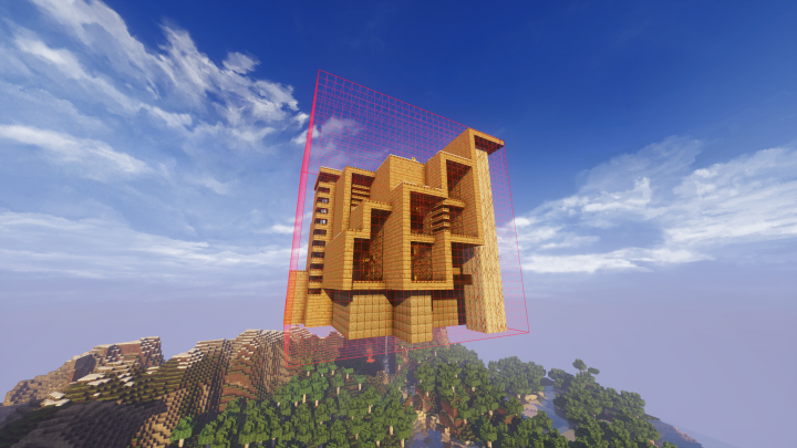 Modern Wood 3 Story House Minecraft Map