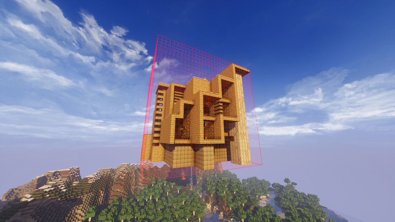 Modern Wood 3 Story House Minecraft Map