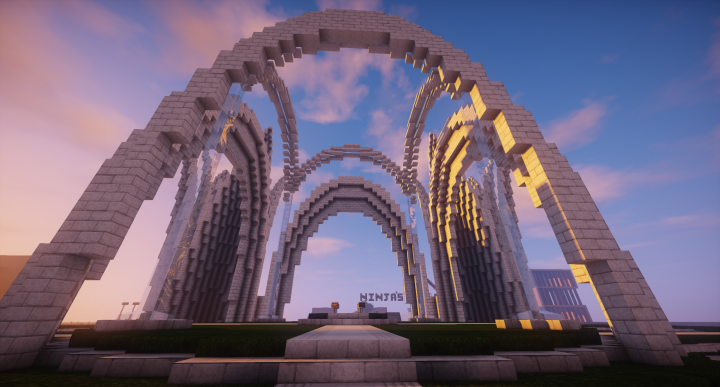 Modern Creative Server Spawn Minecraft Map