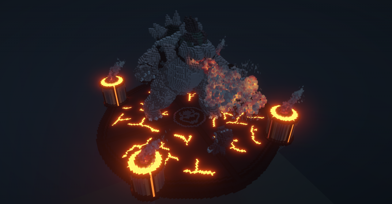 Bowser Battle Minecraft Map