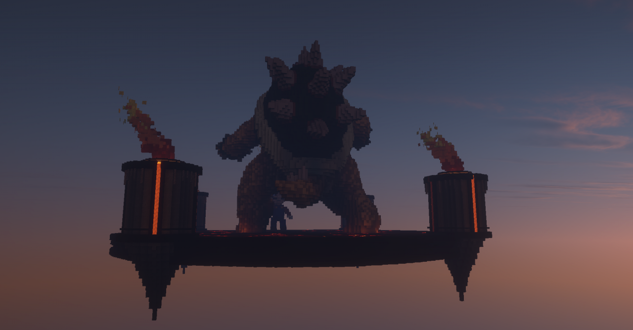 Bowser Battle Minecraft Map