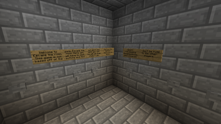 Escape the Room Minecraft Map