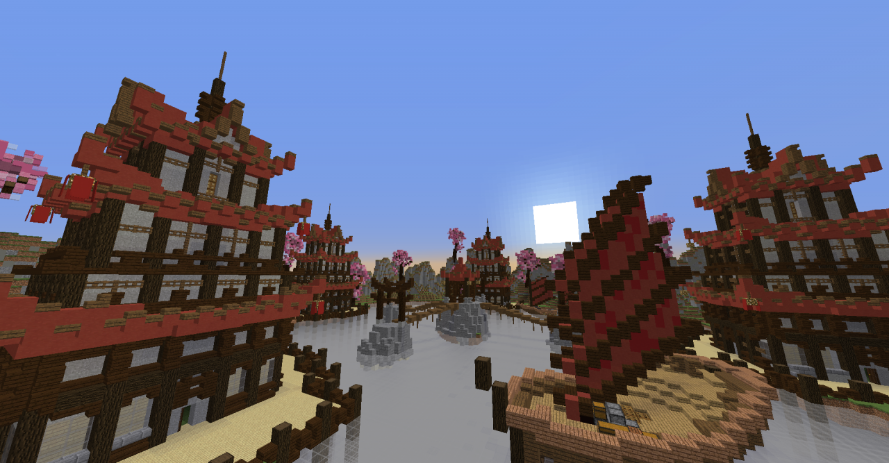 Oriental spawn Minecraft Map