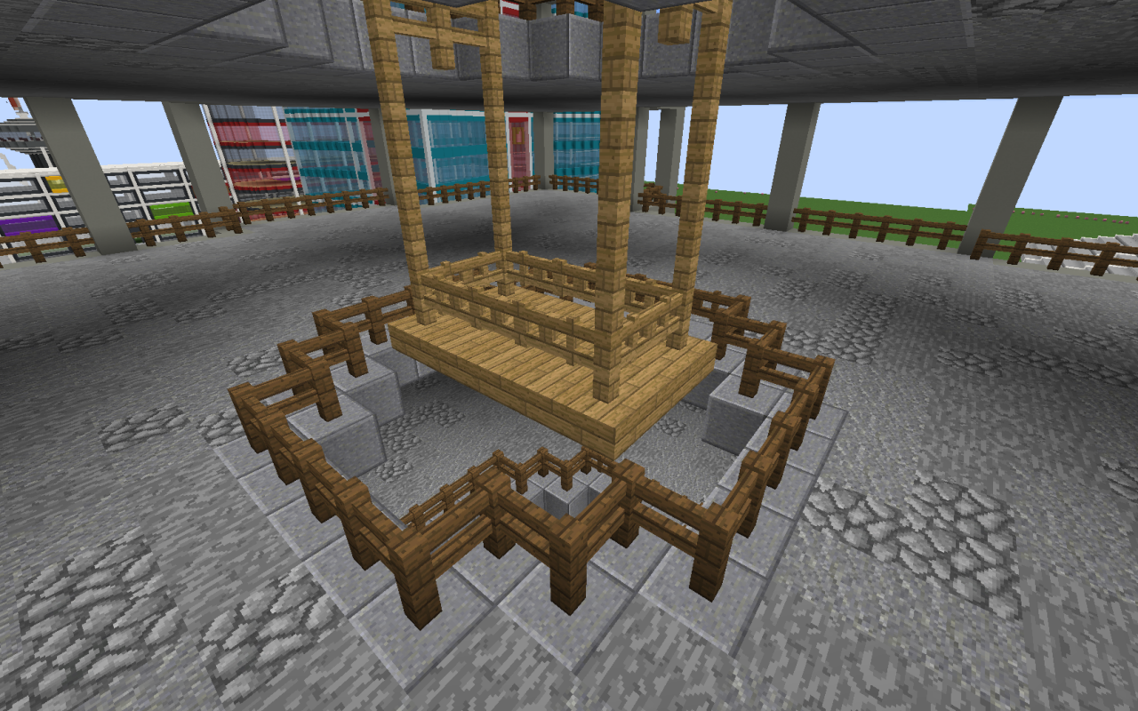 Construction Zone Of A Building Minecraft Map