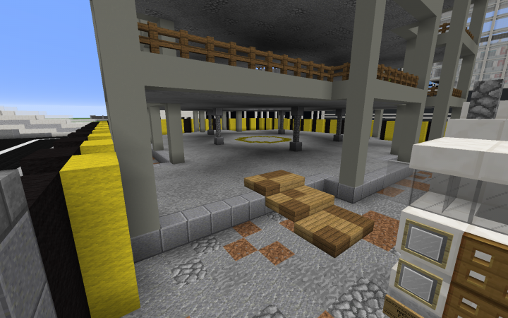 Construction Zone Of A Building Minecraft Map