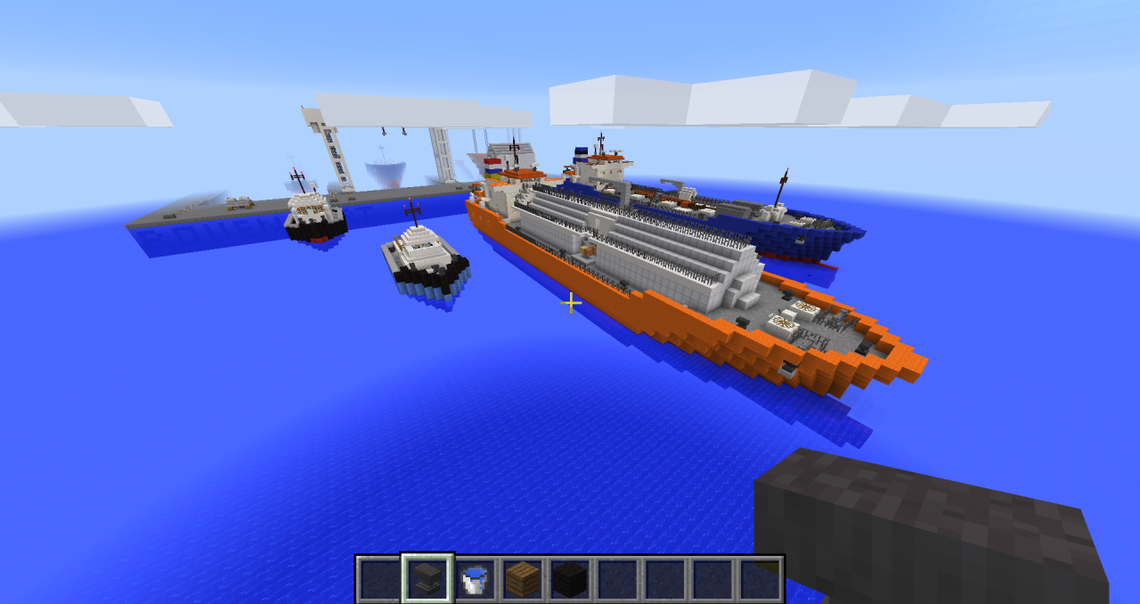 shipyard/drydocks - vessels Minecraft Map