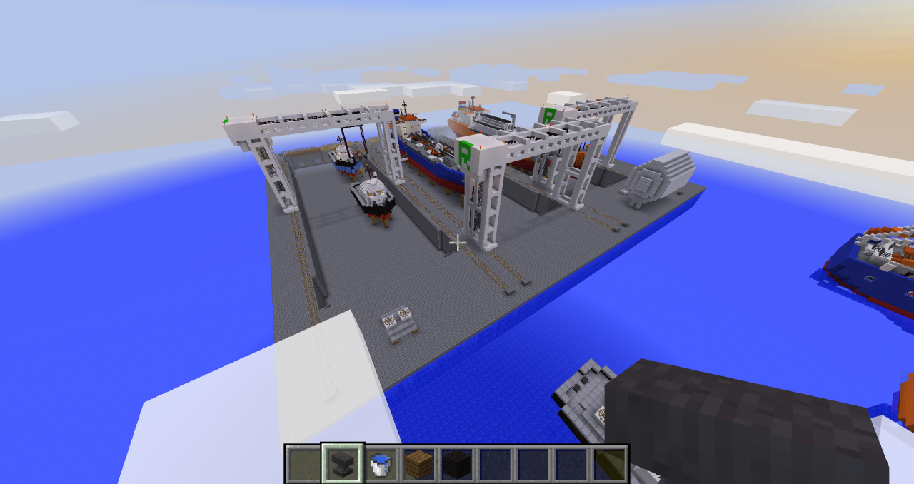 shipyard/drydocks - vessels Minecraft Map