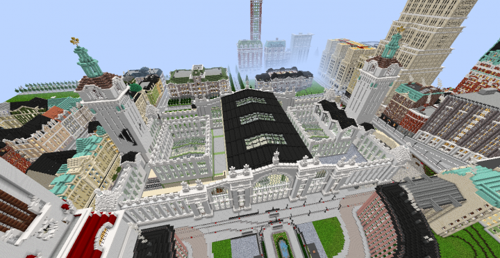 City project - Central Midervik Minecraft Map
