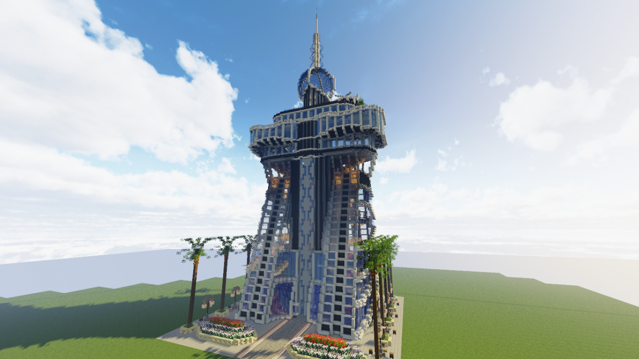 SkyTower Minecraft Map