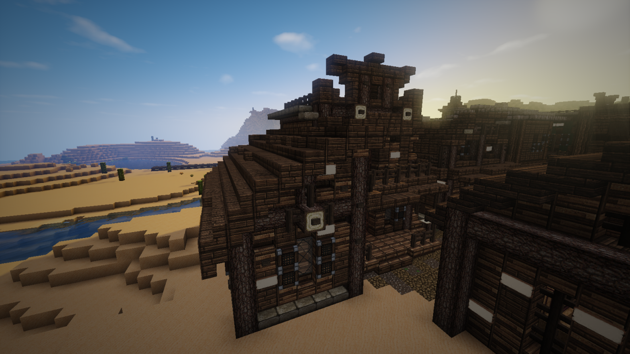Adding some more Life to my Wild Western Town Minecraft Map